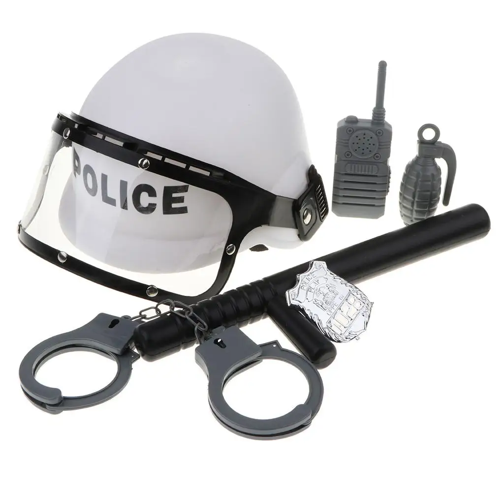 Police-Man-Role-Play-Toy-Acess-rios-para-Crian-as-Policial-Role-Play ...