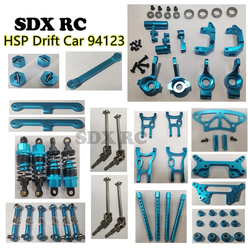 HSP-94123-Part-Full-Set-Metal-Upgrade-For-1-10-On-Road-Drift-Car ...