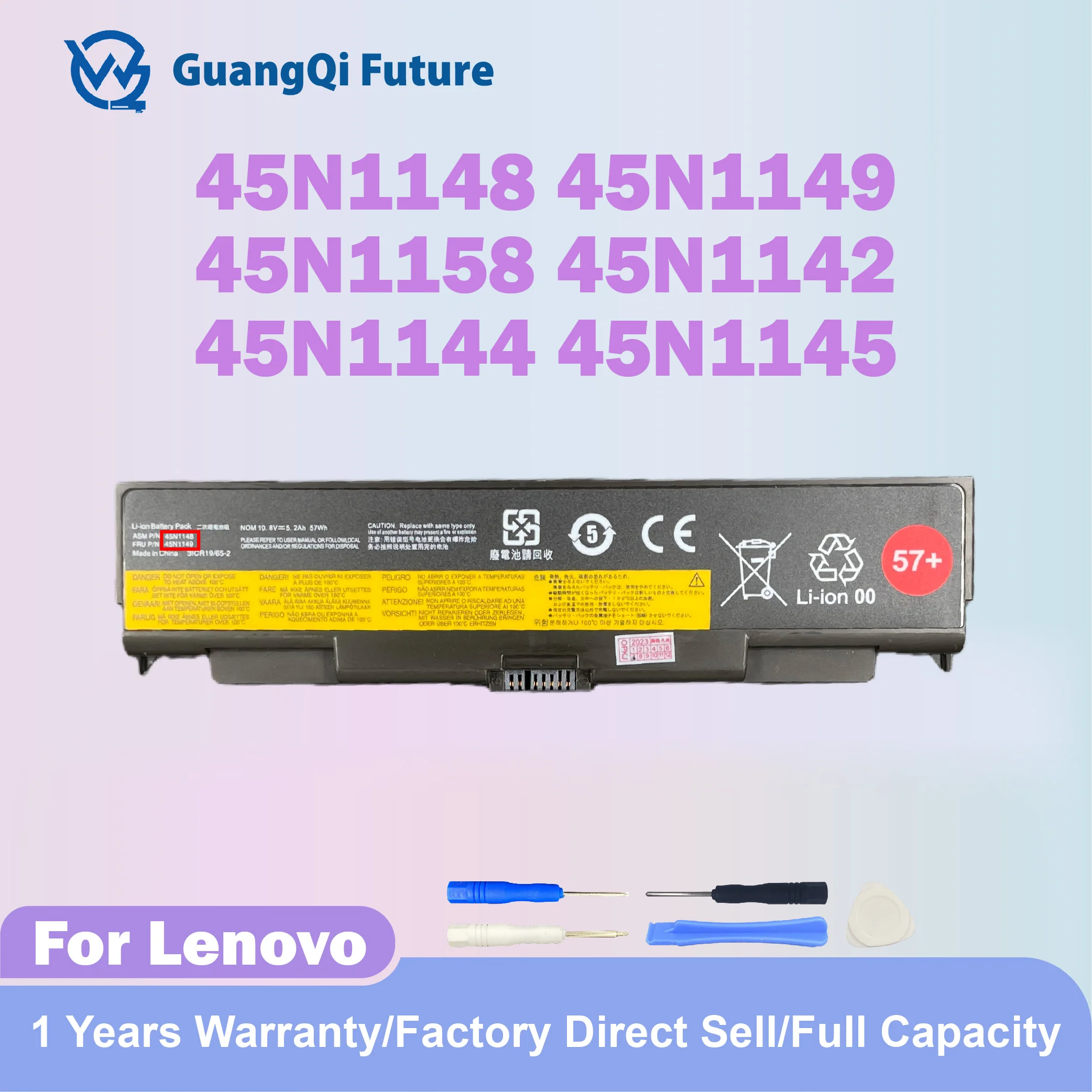 57+ T440P W540 45N1148 45N1149 Laptop Battery for Lenovo Thinkpad L440 ...