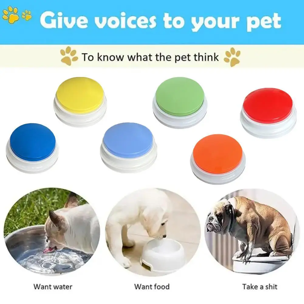 Dog-Communication-Button-Simplify-Training-Supplies-For-Cat-And-Dog ...