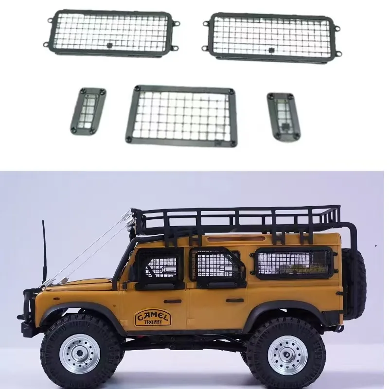 Metal-three-dimensional-window-net-side-rear-window-net-for-1-24-RC ...