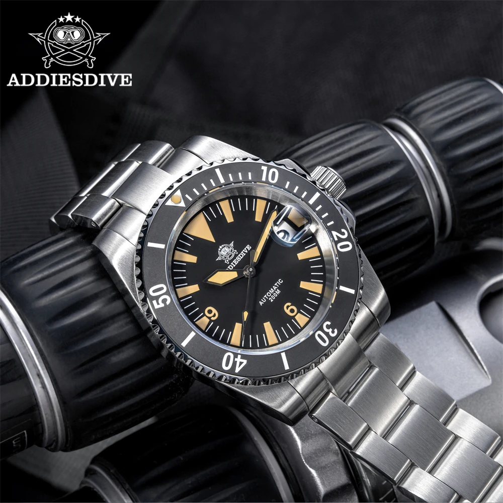 ADDIESDIVE-Diver-Watch-New-AD2064-Automatic-Wristwatches-NH35-Sapphire ...