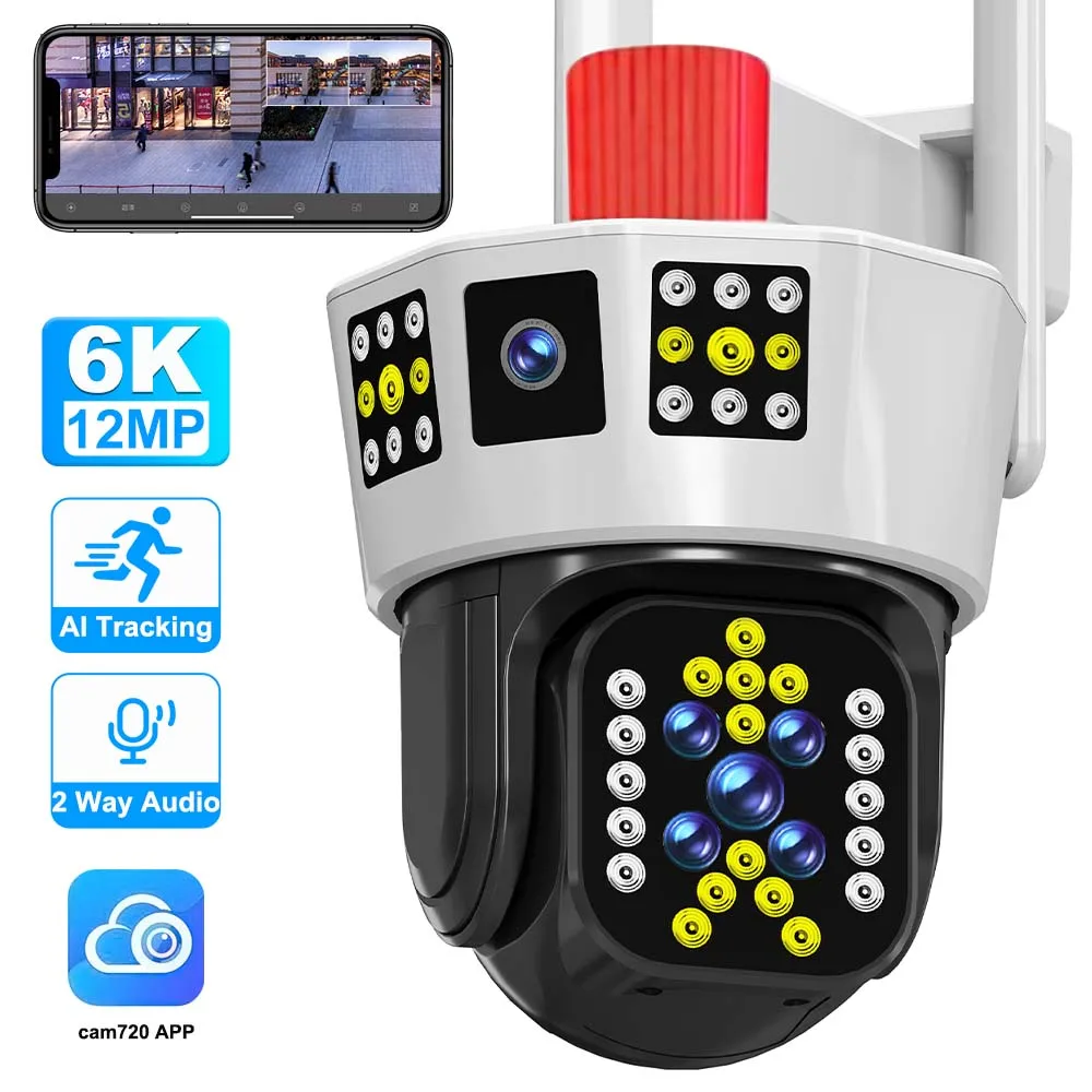 12MP-6K-WiFi-Camera-Three-Screens-5X-Zoom-AI-Tracking-Outdoor-PTZ-IP ...