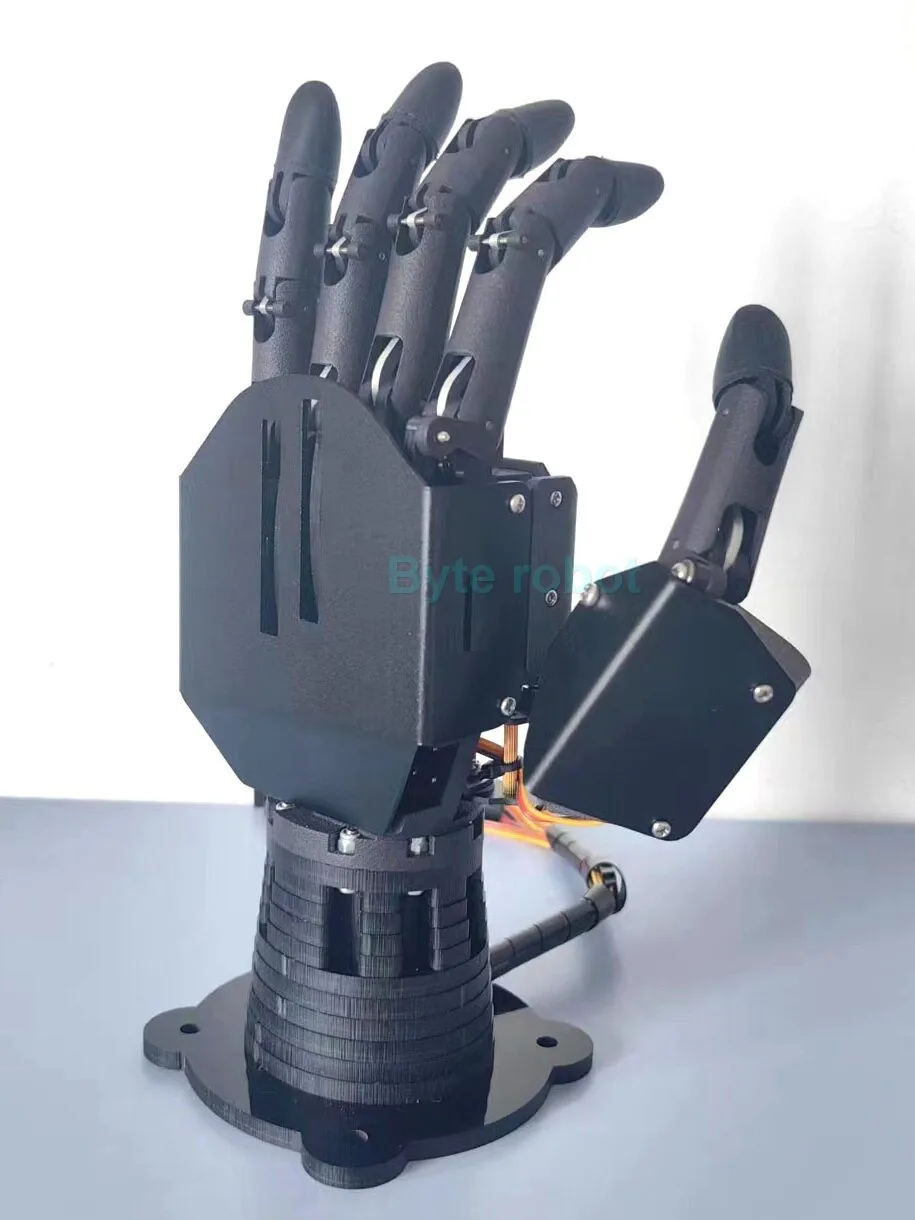 6 Dof Robot Hand with Five Fingers Servo Control Left Right Bionic Palm ...