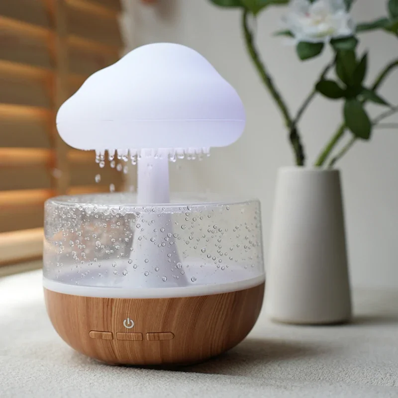 Multifunctional-Creative-Small-Night-Lamp-Dopamine-White-Noise-Raindrop ...
