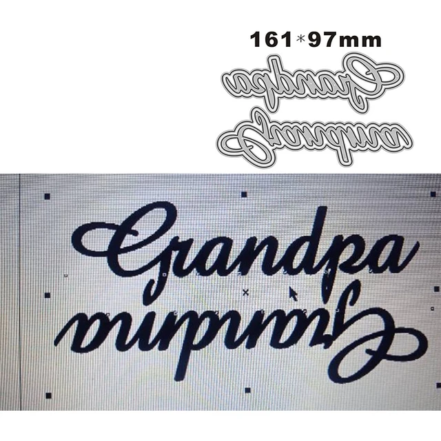The Word Grandma In Cursive
