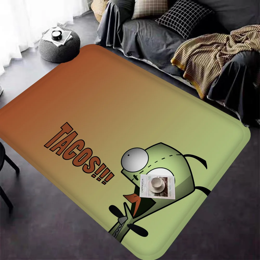 Invader-Zim-Hippie-Room-Mats-Anti-slip-Absorb-Water-Long-Strip-Cushion ...