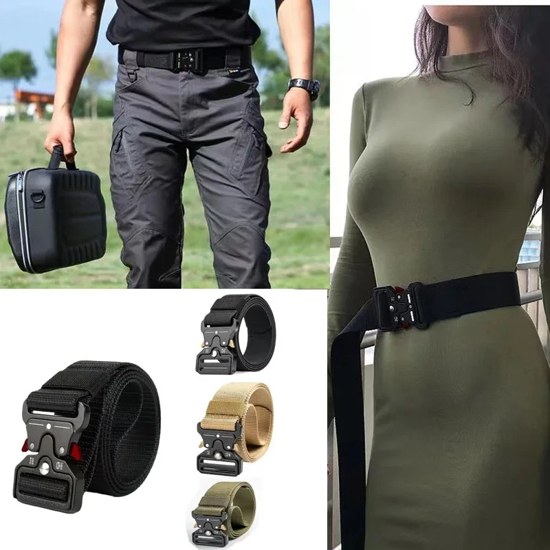 Men-s-Belt-Army-Outdoor-Hunting-Multi-Function-Tactical-Belt-Combat ...