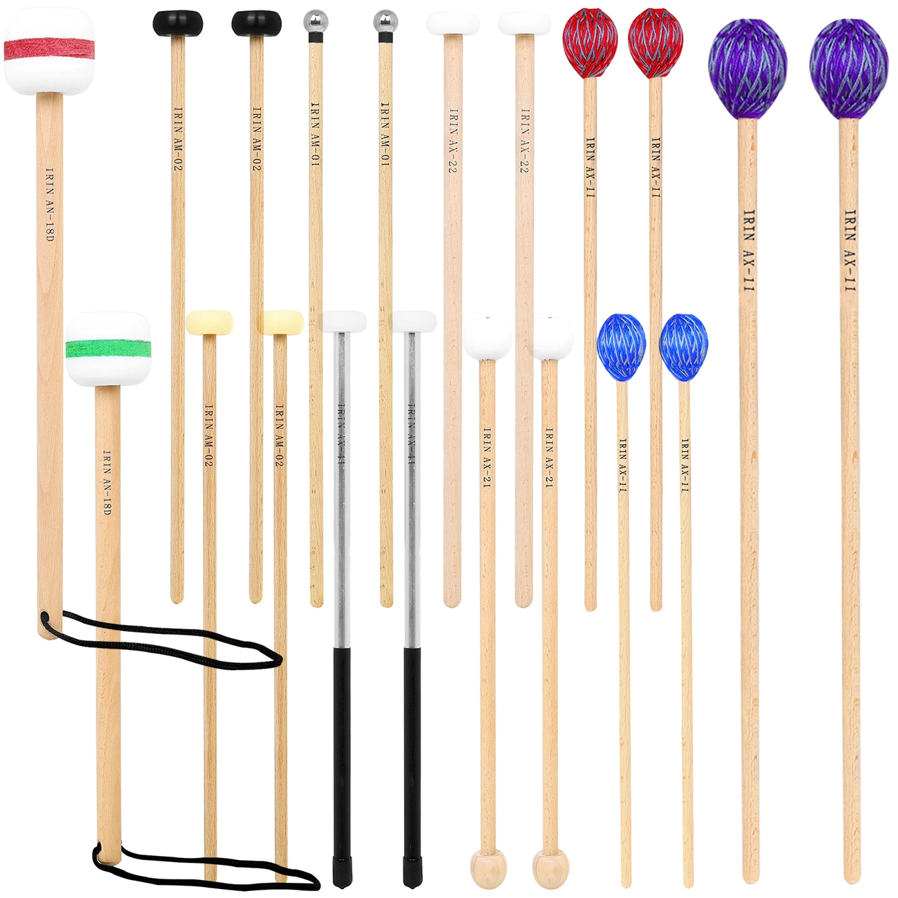Available in Multiple Colors Percussion Instrument Drumsticks Mallets ...