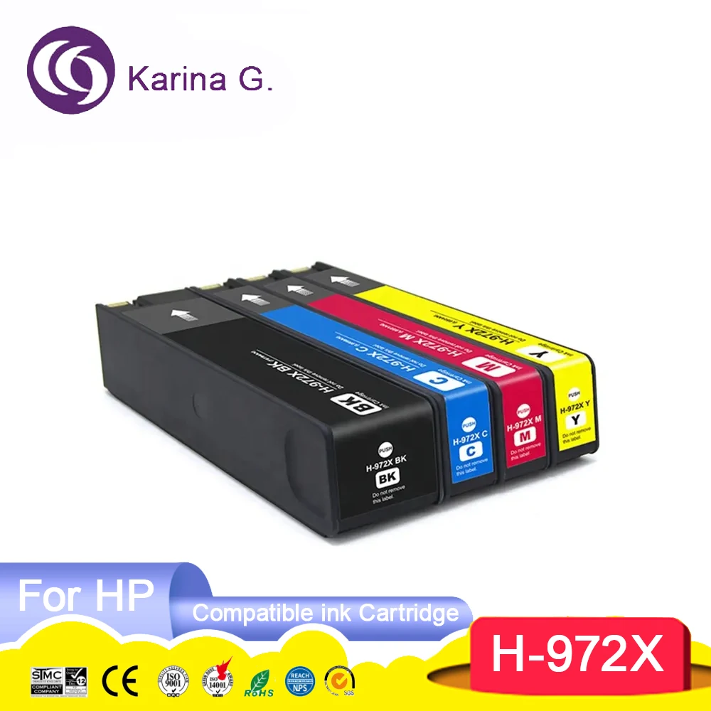 972-972X-Premium-Color-Compatible-InkJet-Ink-Cartridge-for-HP972X-For ...