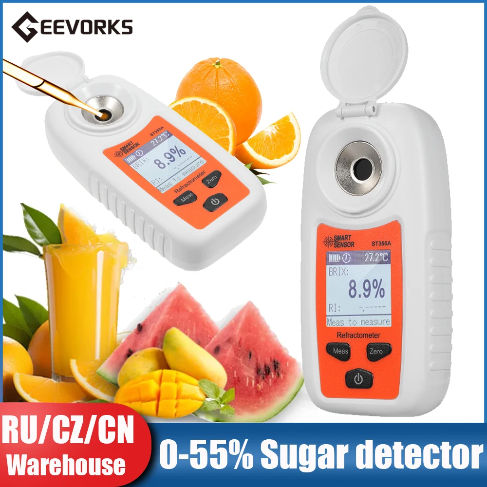 LCD-Digital-Refractometer-Brix-Meter-Sugar-Content-Measuring-Instrument ...