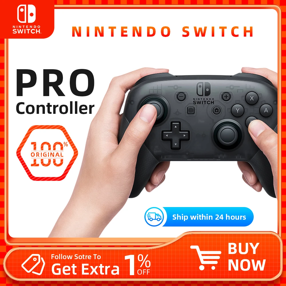 Nintendo switch pro controlador preto| | - AliExpress