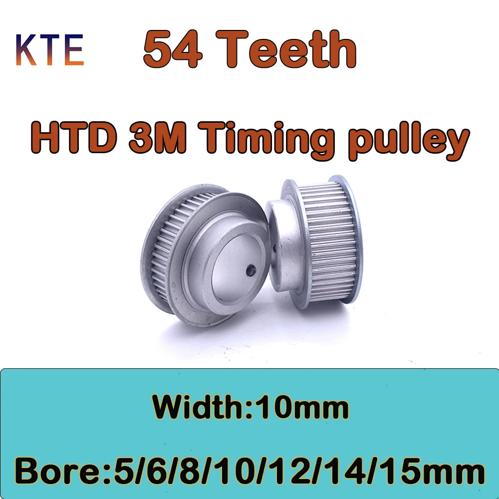 54-Teeth-HTD-3M-Timing-Pulley-Bore-5mm-6mm-8mm-10mm-12mm-14mm-15mm-54 ...