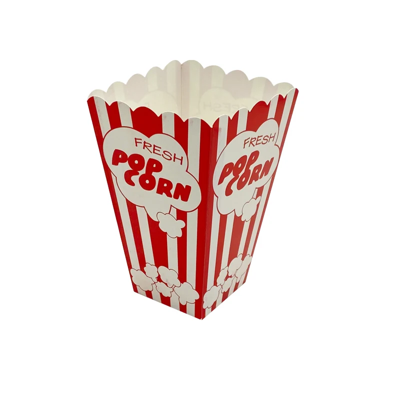 All White Popcorn Buckets