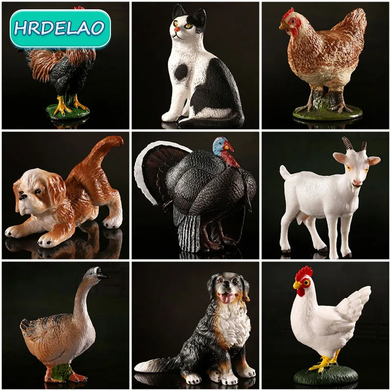 Modelo-AnimalSimula-o-realista-Figuras-de-Animais-Figuras-de-Aves-de ...