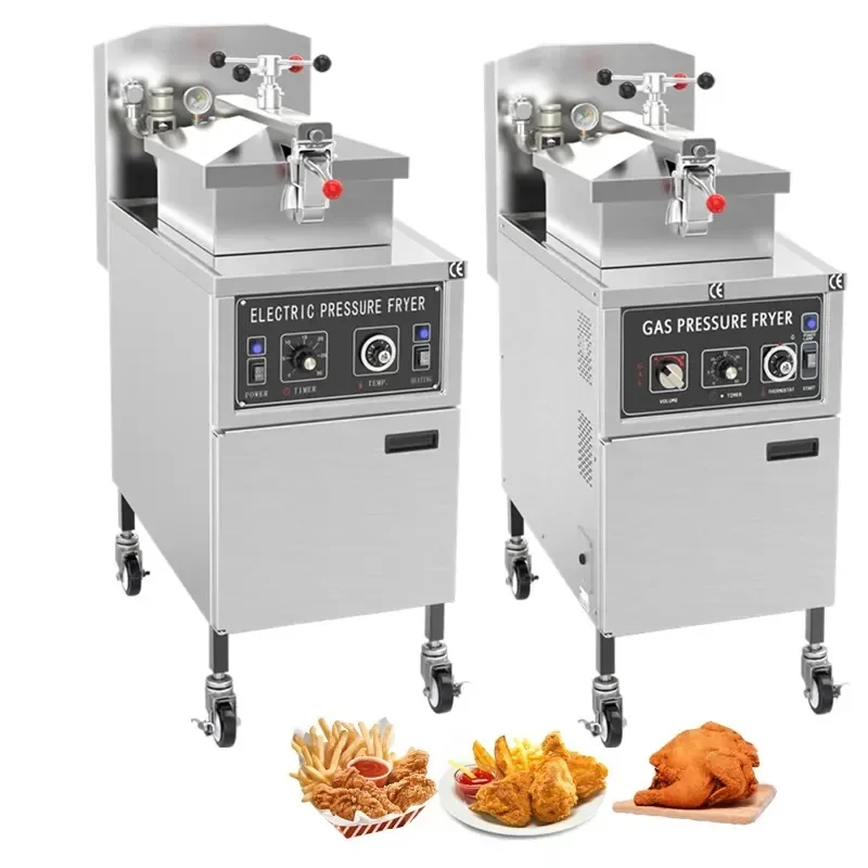 Freidora-de-Gas-a-presi-n-comercial-Industrial-Kfc-pavo-restaurante ...