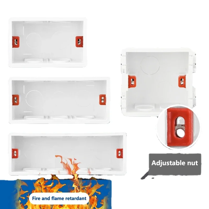 Wall-Mounting-Box-for-Light-Switch-and-Socket-118-Type-US-AU-Standard ...