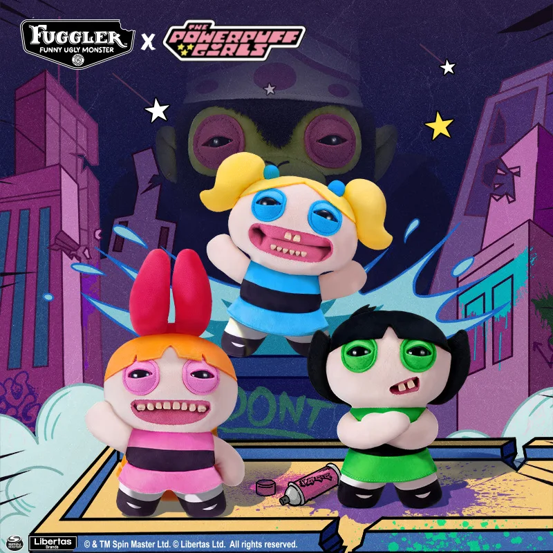 Fuggler The Powerpuff Girls Soft Plush Stuffed Doll Funny Ugly Kawaii ...
