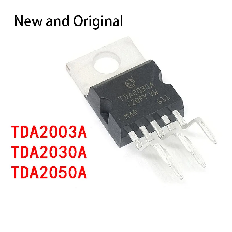 5-10PCS-LOT-TDA2003-TDA2030-TDA2050-TO-220-Amplifier-Chip-Single-Supply ...
