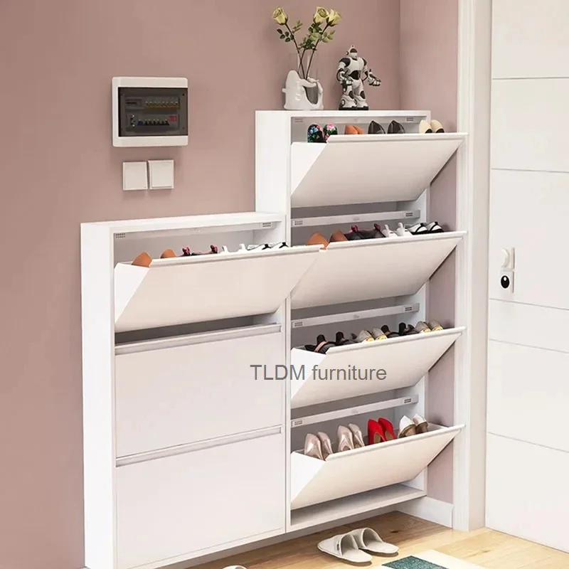 Entryway-Luxury-Shoe-Rack-Cabinet-Storage-Organizer-Nordic-Modern-Shoe ...