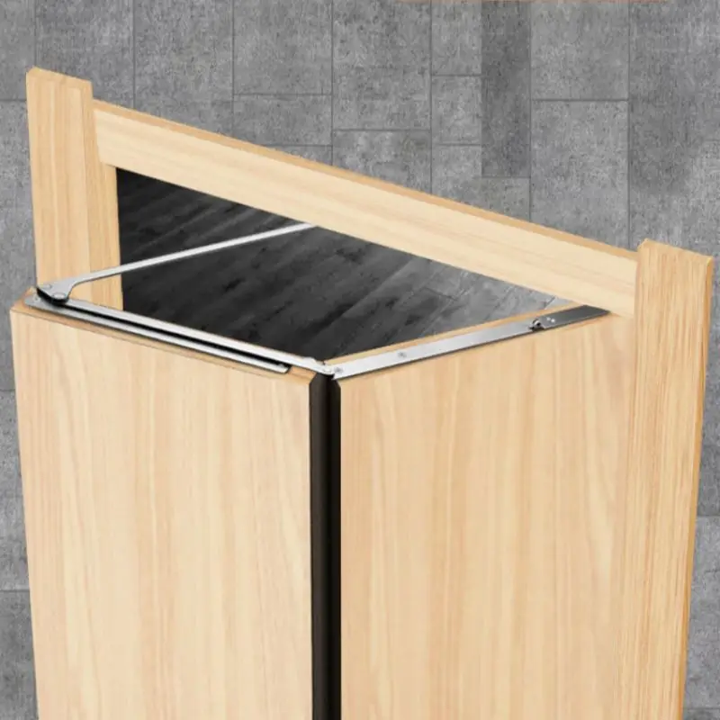 Système de Porte Pliante à Accès Complet en Acier Inoxydable ...