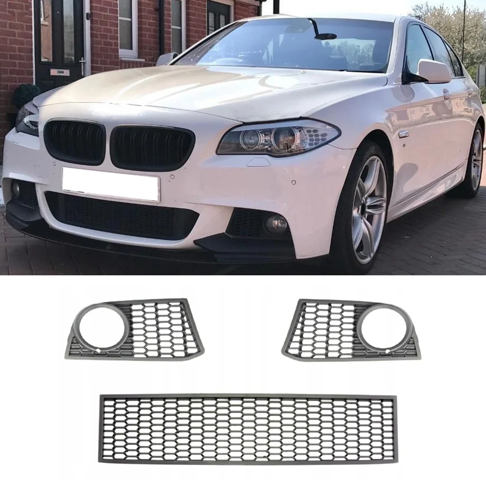 51117906197-Car-Front-Left-Bumper-Fog-Light-Cover-Bezel-Grille-with ...