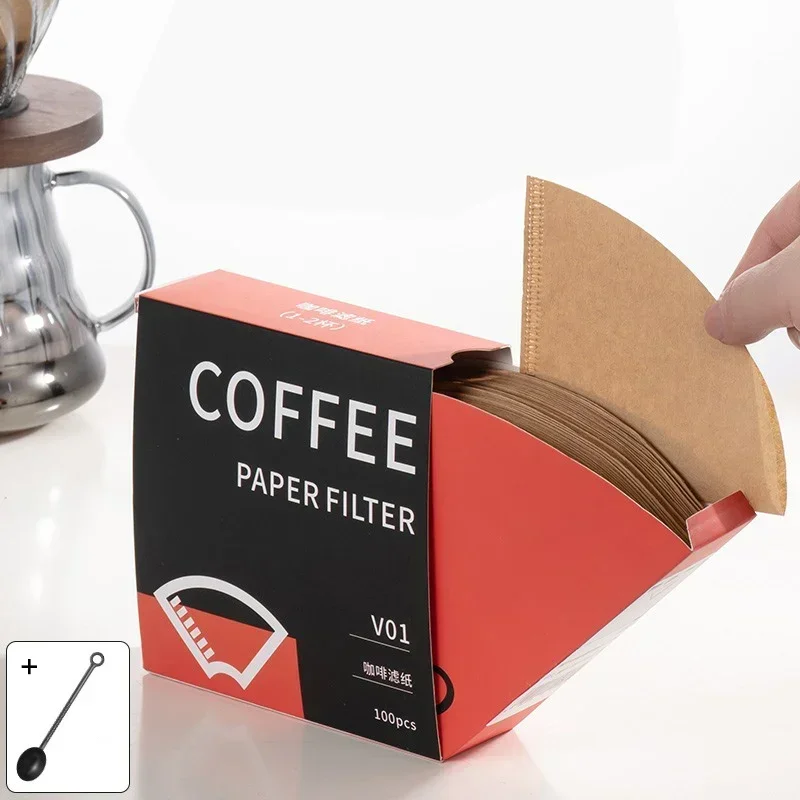 Exclusive-For-Coffee-Shops-Special-Cone-Shape-Coffee-Filter-Paper ...