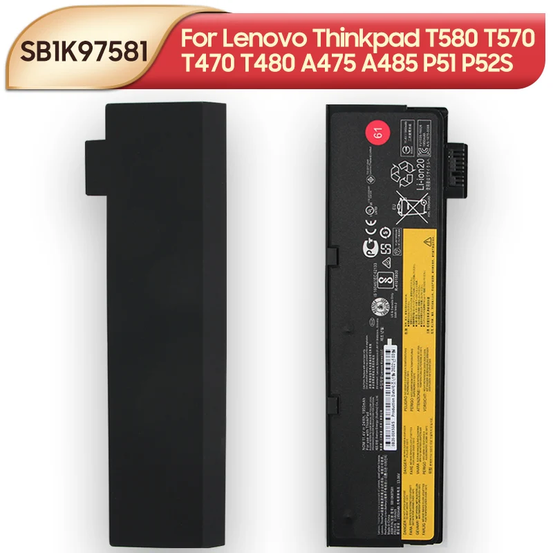 Original-Replacement-Battery-SB1K97581-For-Lenovo-Thinkpad-T570-T470 ...
