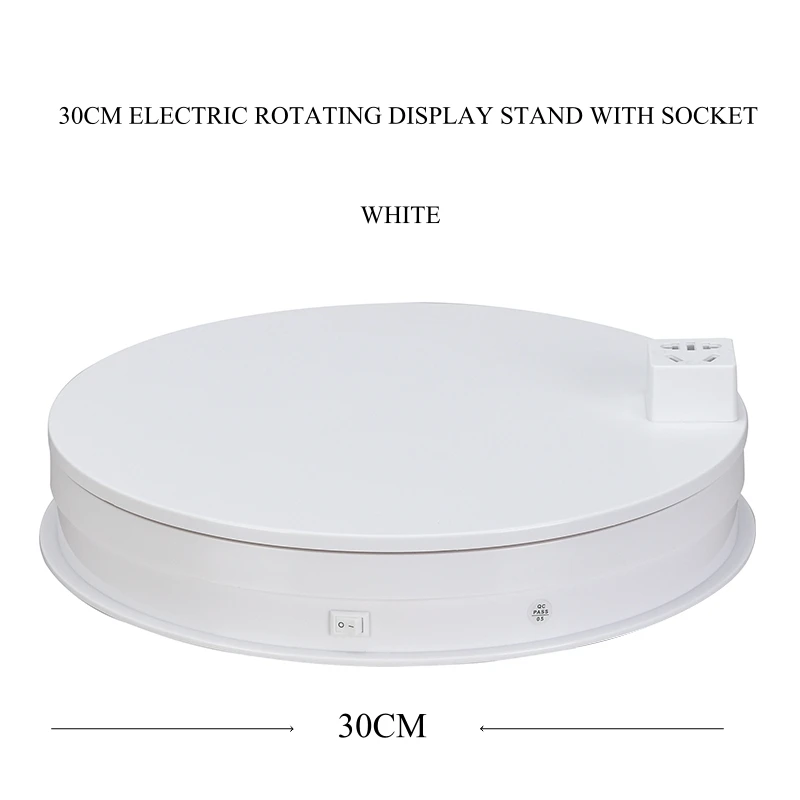 Electric-Rotating-Display-Table-With-Socket-Anti-Winding-Christmas-Tree ...