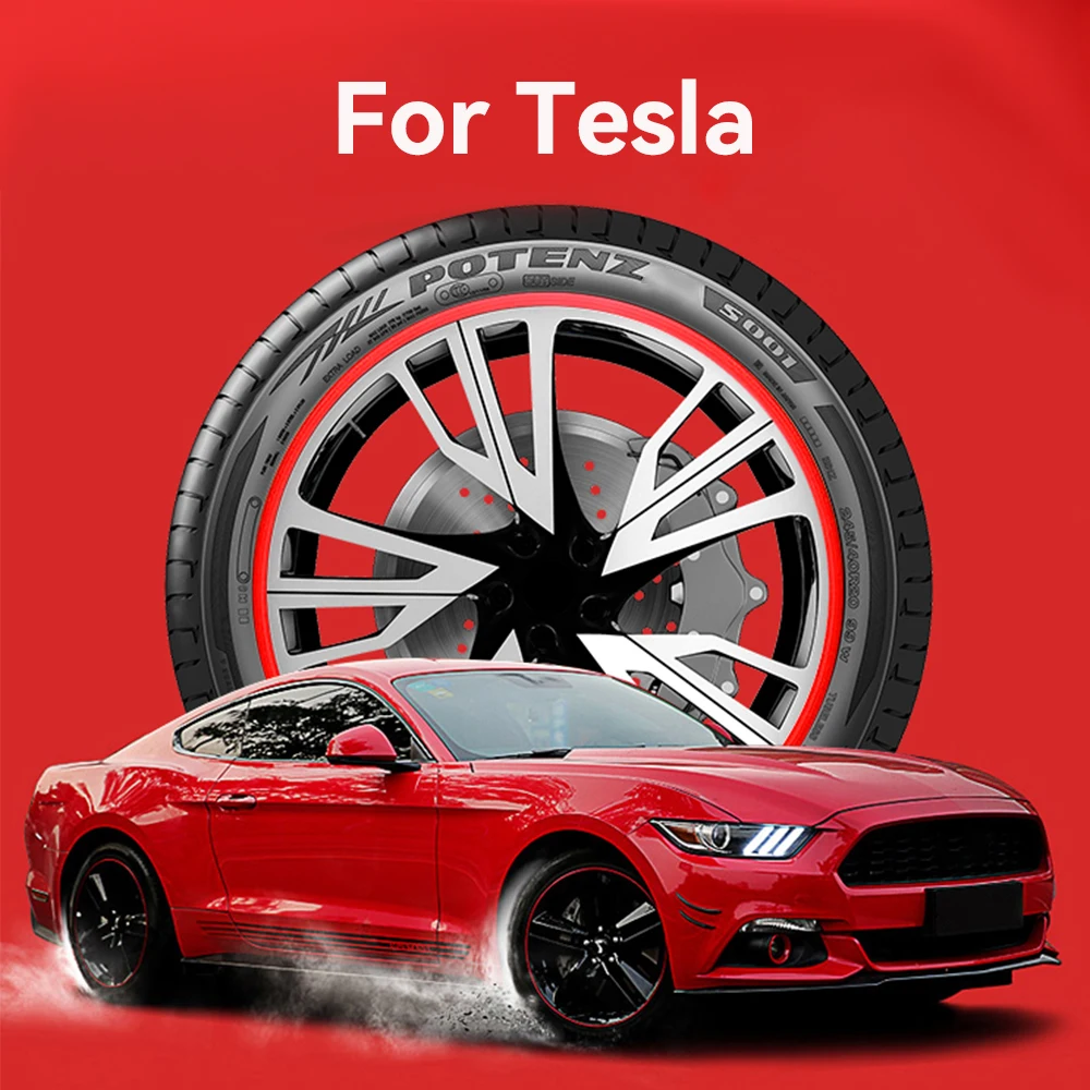 4PCS-SET-Car-Vehicle-Wheel-Rims-Protector-Decor-Strip-Tire-Guard-Line ...
