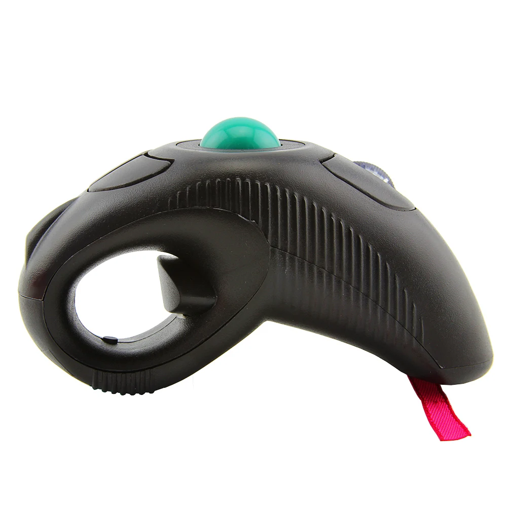 Wireless-Trackball-Laser-Mouse-Thumb-Controlled-Mause-2-4G-10M-Handheld ...
