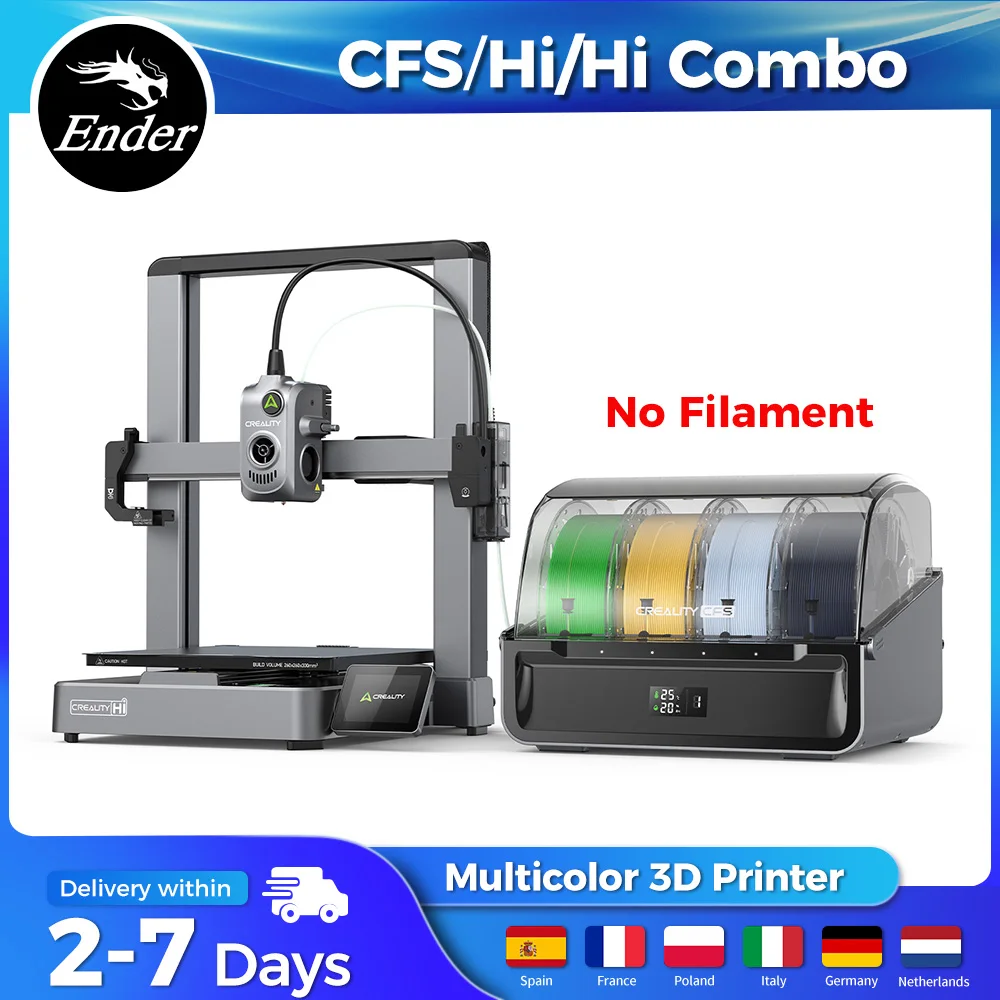 Creality CFS/Hi/Hi Combo 3D Printer Multicolor 3D Printer Anti-Moisture ...