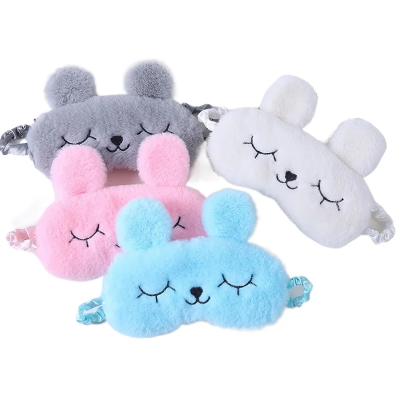 1Pc-Cute-Cartoon-Rabbit-Plush-Sleeping-Eye-Mask-Comfortable-Sleep-Mask ...