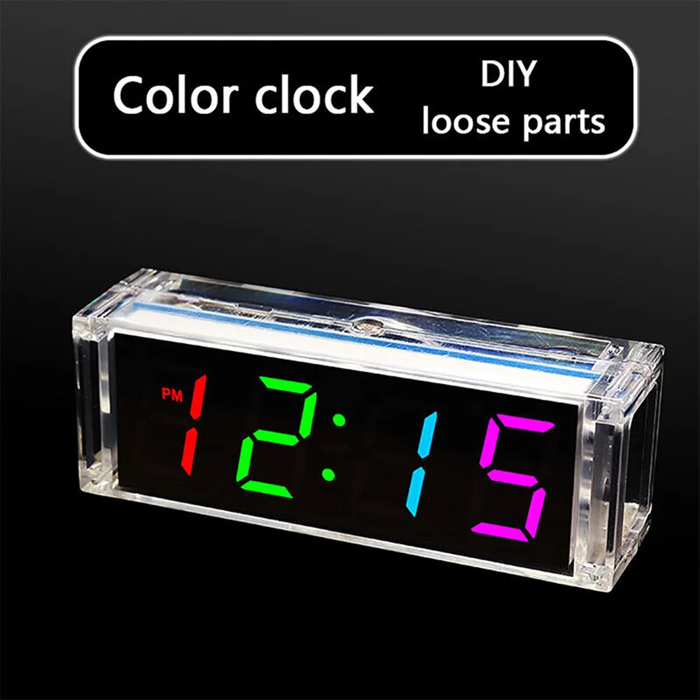 Diy-Clock-Kit-DigitalTube-Temperature-Alarm-Week-Display-51-MCU-DS1302 ...