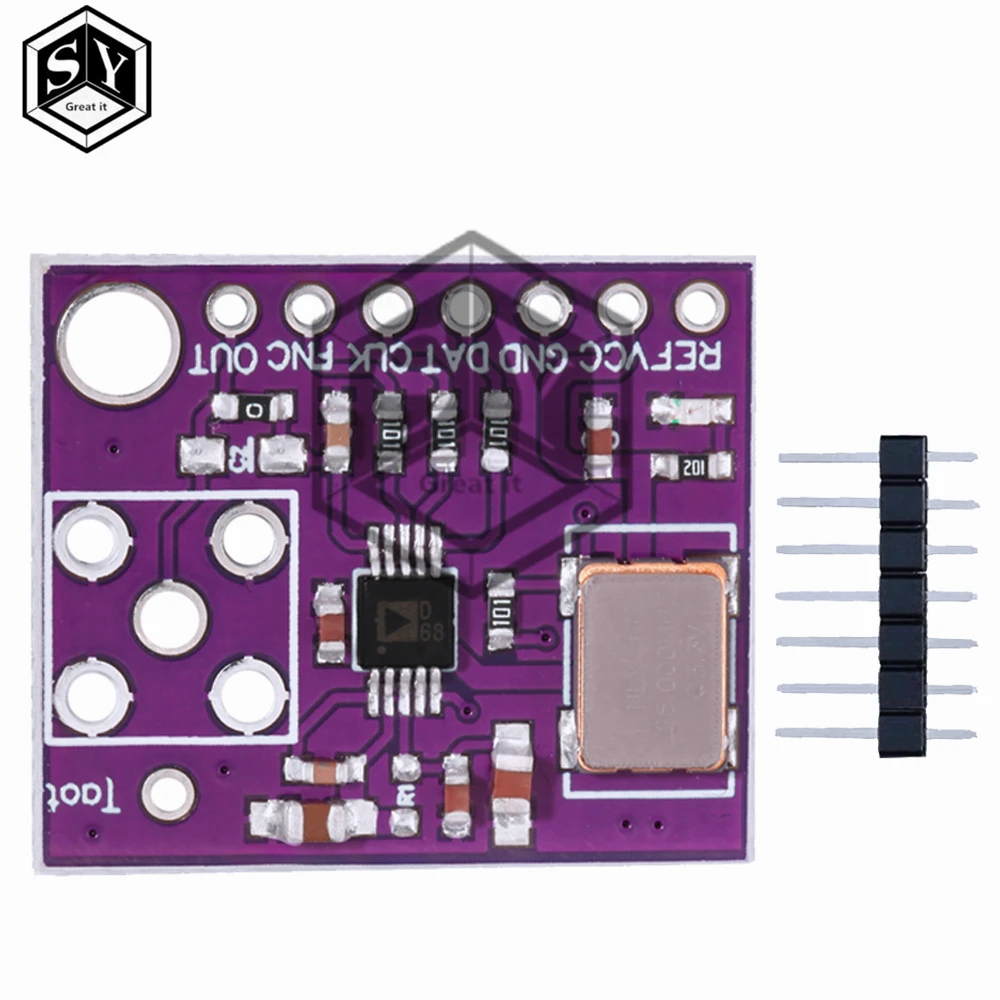 AD9833 AD9833BRMZ Programmable Microprocessor 0-12.5MHZ Sine Square DDS ...