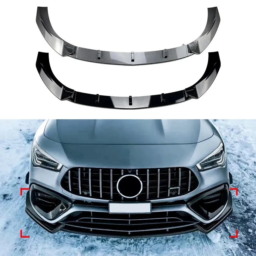 Auto-Voorbumper-Spoiler-Voor-Mercedes-Benz-Cla-Klasse-C118-Cla45-Amg ...