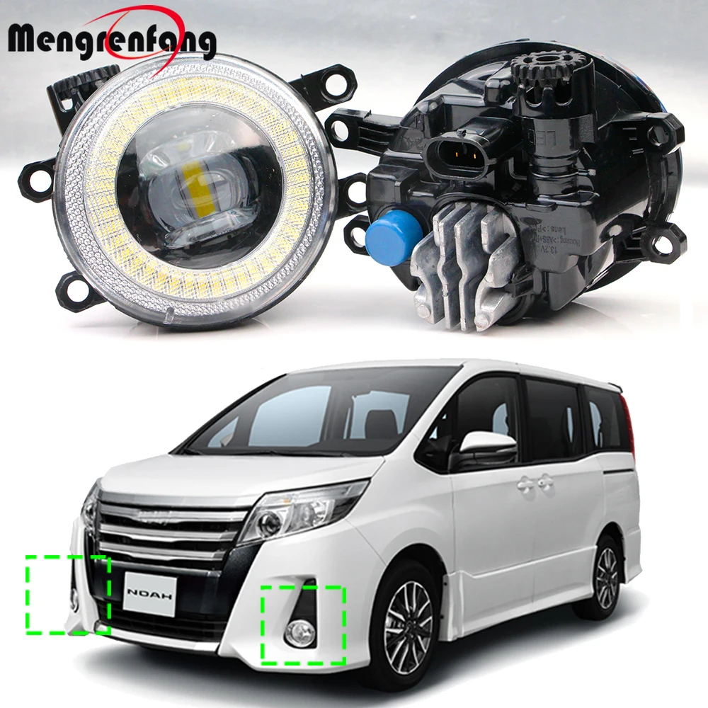 2-Pieces-30W-LED-Fog-Light-Angel-Eye-DRL-H11-For-Toyota-Noah-Voxy ...
