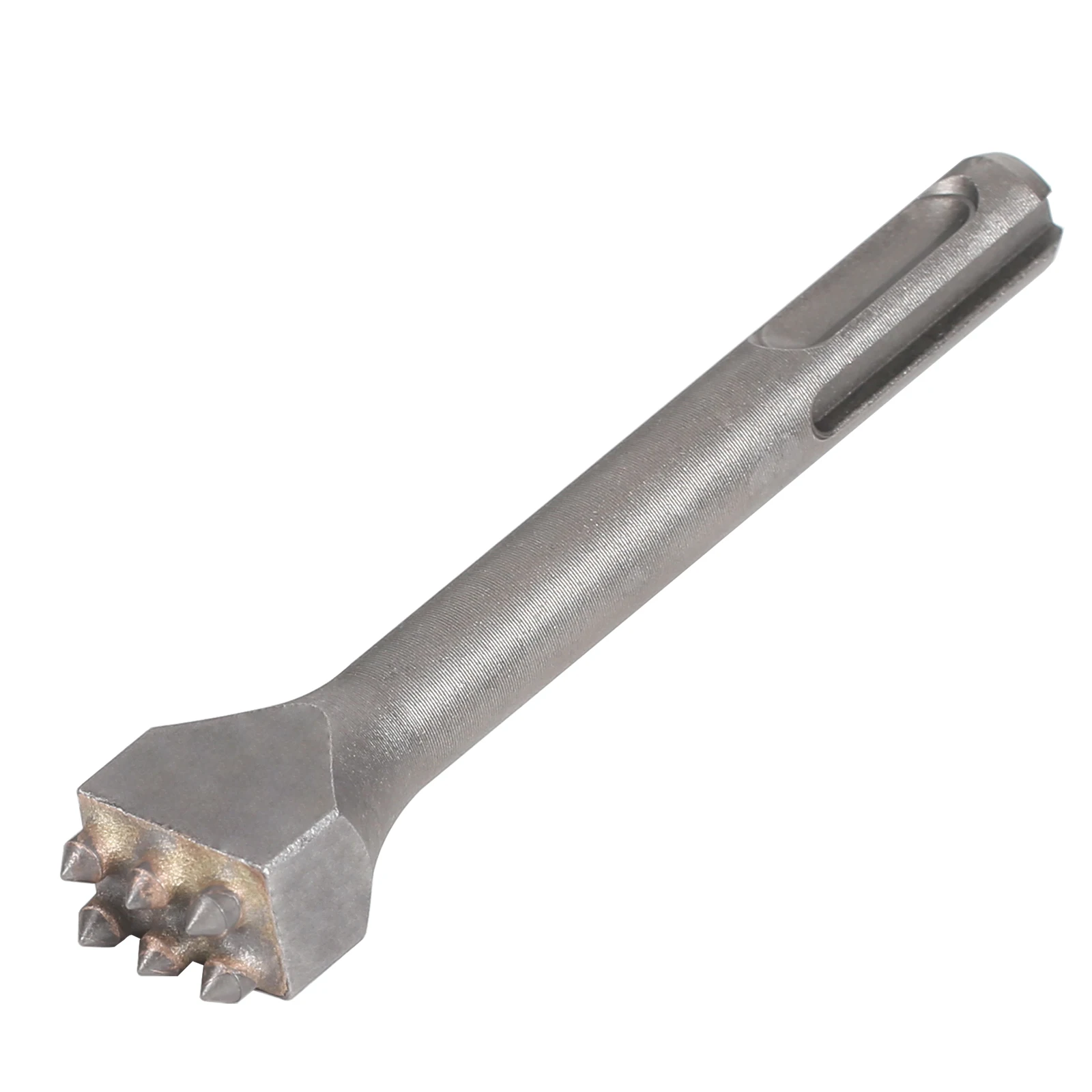 SDS-Plus-Shank-Tungsten-Carbide-Tipped-6Teeth-Micro-Chisel-Bush-Hammer ...