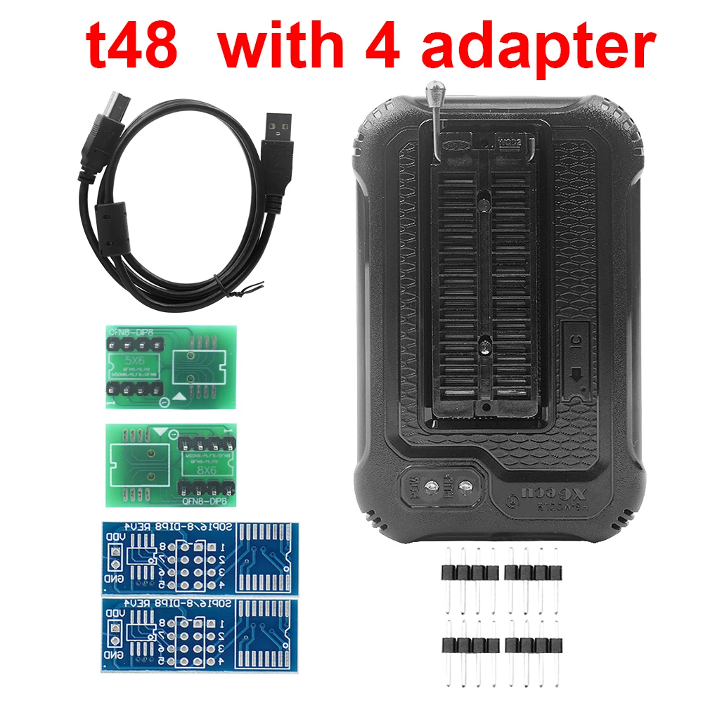 XGecu-programador-T48-con-adaptadores-conjunto-de-serie-de-56-Pines ...