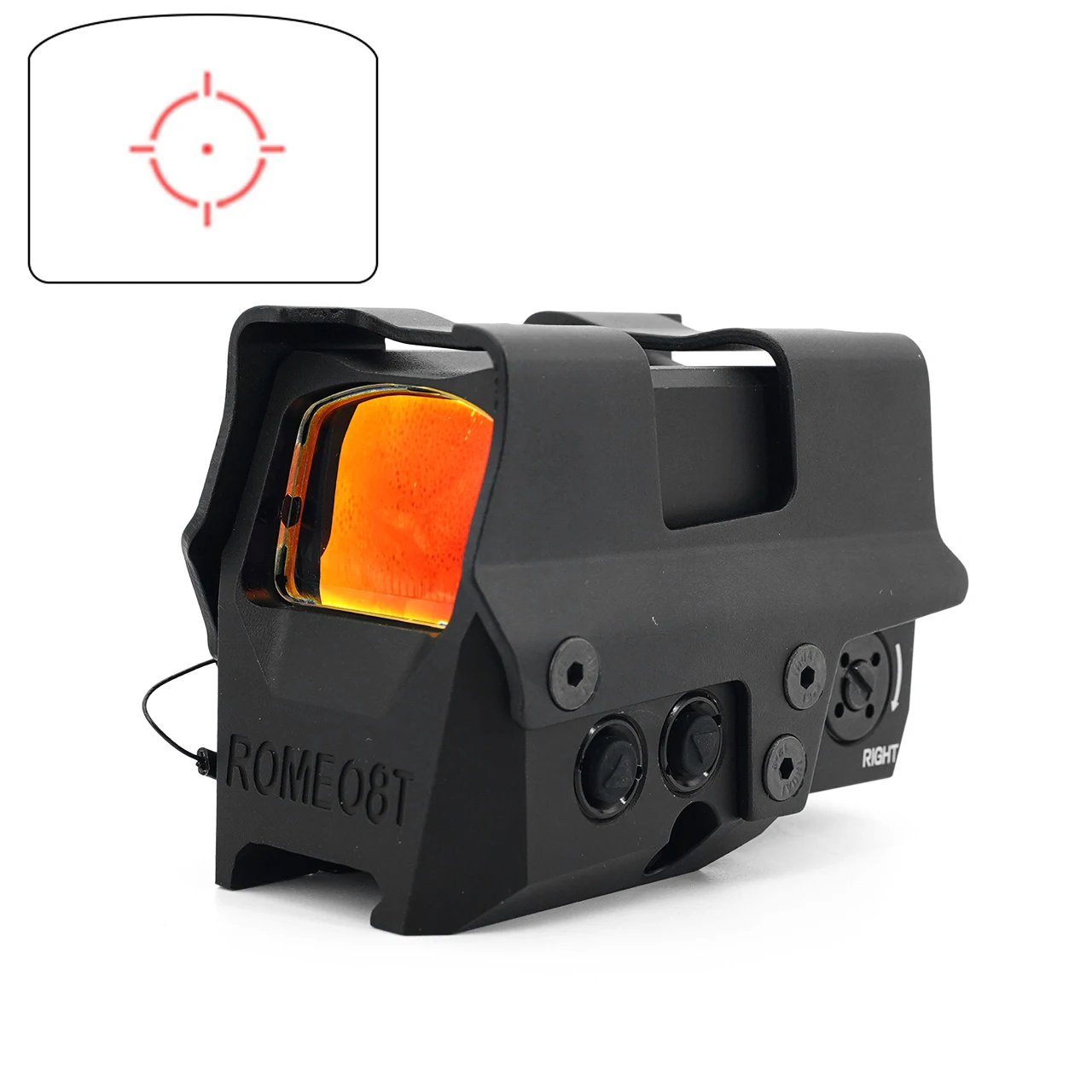 Tactical-ROMEO8T-Holographic-Optic-Red-Dot-Sight-1x38mm-RifleScope-Fit ...