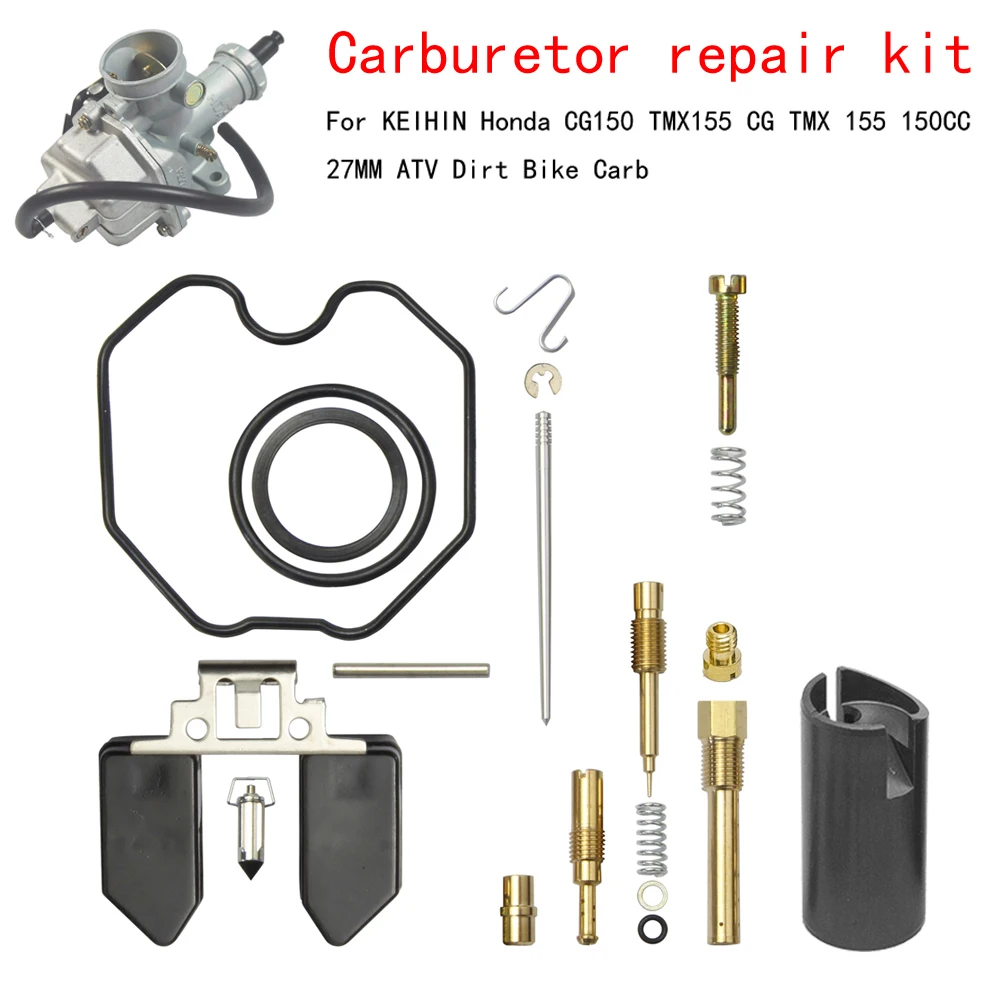 PZ27-Carburetor-repair-kit-Carb-For-KEIHIN-Honda-CG125-CG150-TMX155-CG ...