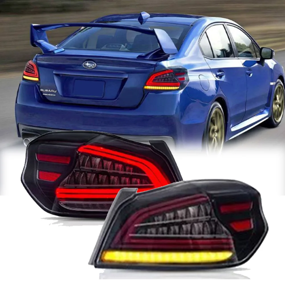 Car-LED-Taillights-For-Subaru-WRX-2013-2021-Rear-Brake-Light-LED-Tail ...