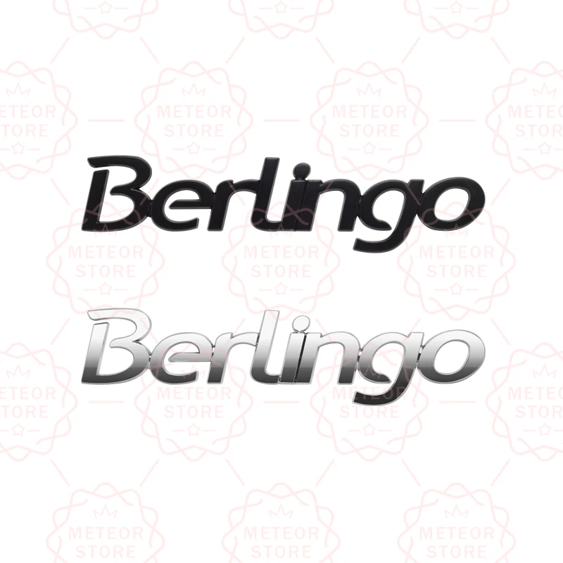 Car Nameplate For Citroen Berlingo Metal Badge Caravans Camper Van Rear ...