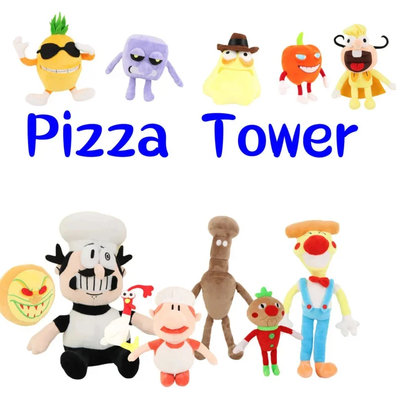 1-3-4pcs-Peppino-Pizza-Tower-Plush-Toys-Pepperman-Plush-Toys-High ...