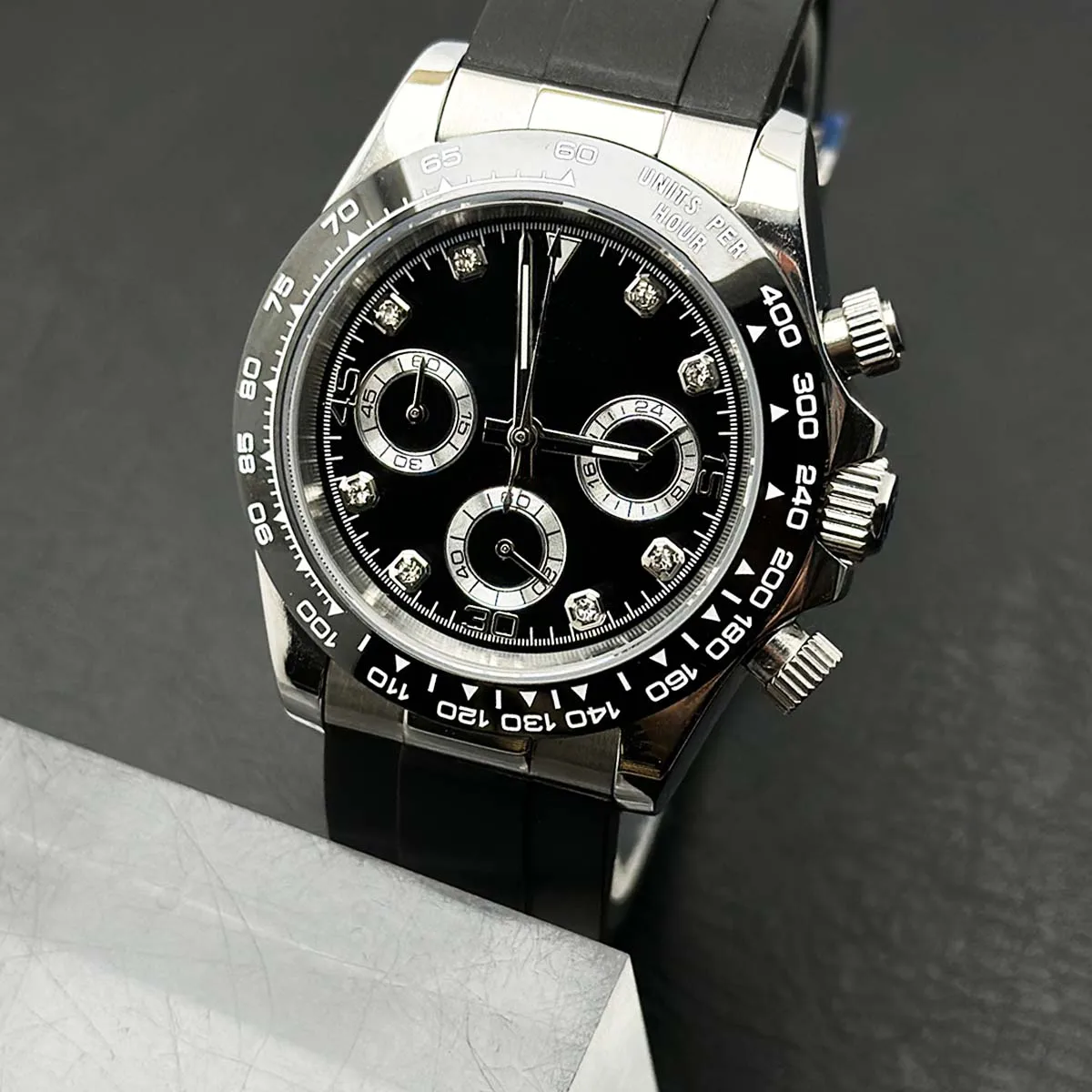 Vk63-case-custom-logo-watch-case-panda-dial-japan-quartz-watch-VK63 ...