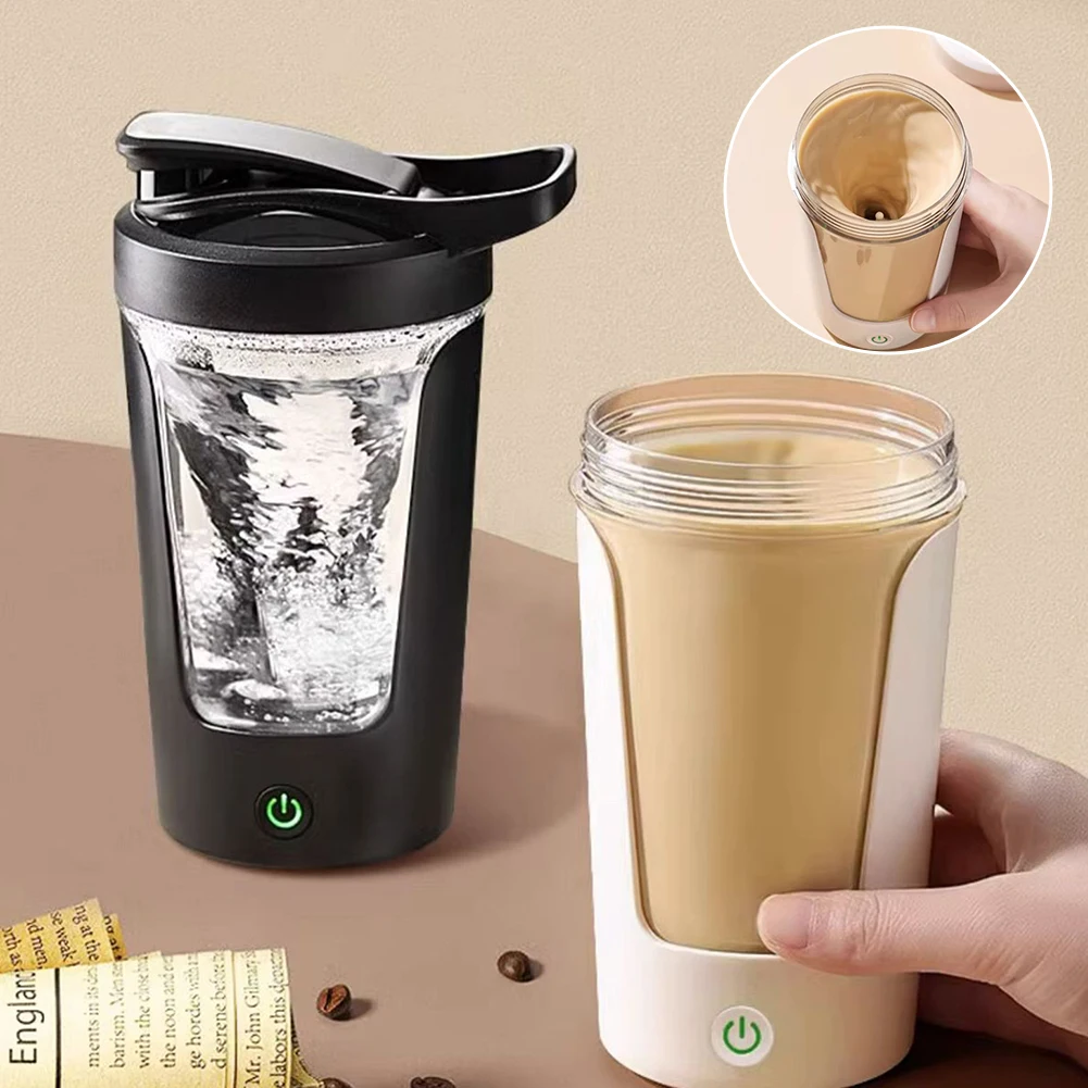 450ml-Electric-Shaker-Bottle-Sports-Fitness-Portable-Mixer-Cup-Self ...
