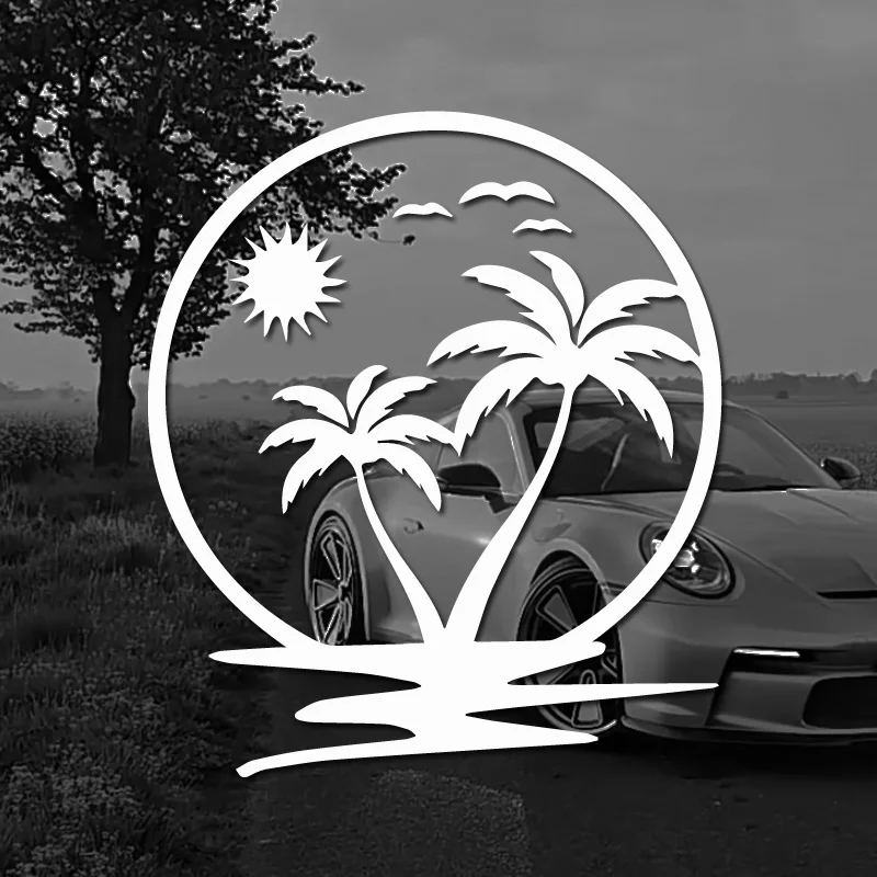 Coconut-Tree-Stickers-Vinyl-Waterproof-Self-adhesive-Decorative-Car ...