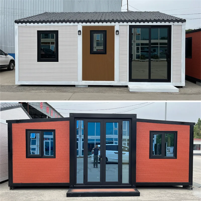 Modular Home 20ft Detachable Folding Container Houses Flat Pack ...