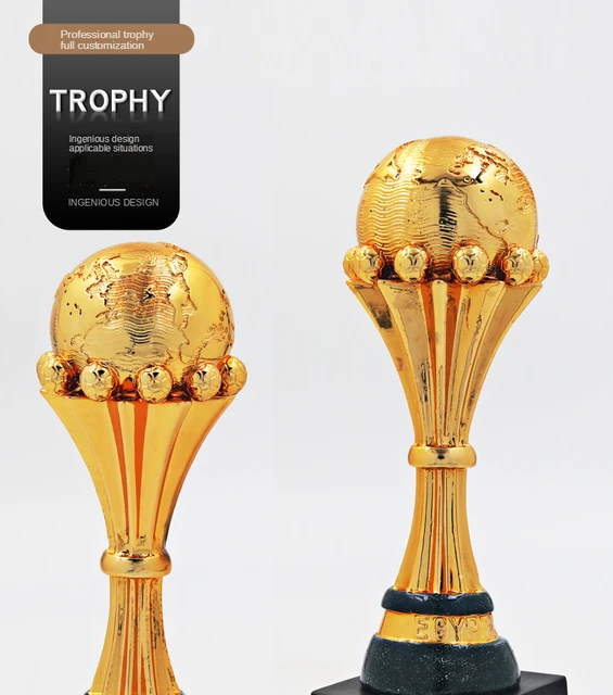 2022 Africa Cup Trophy 1:1 Replica Trophy Resin Material