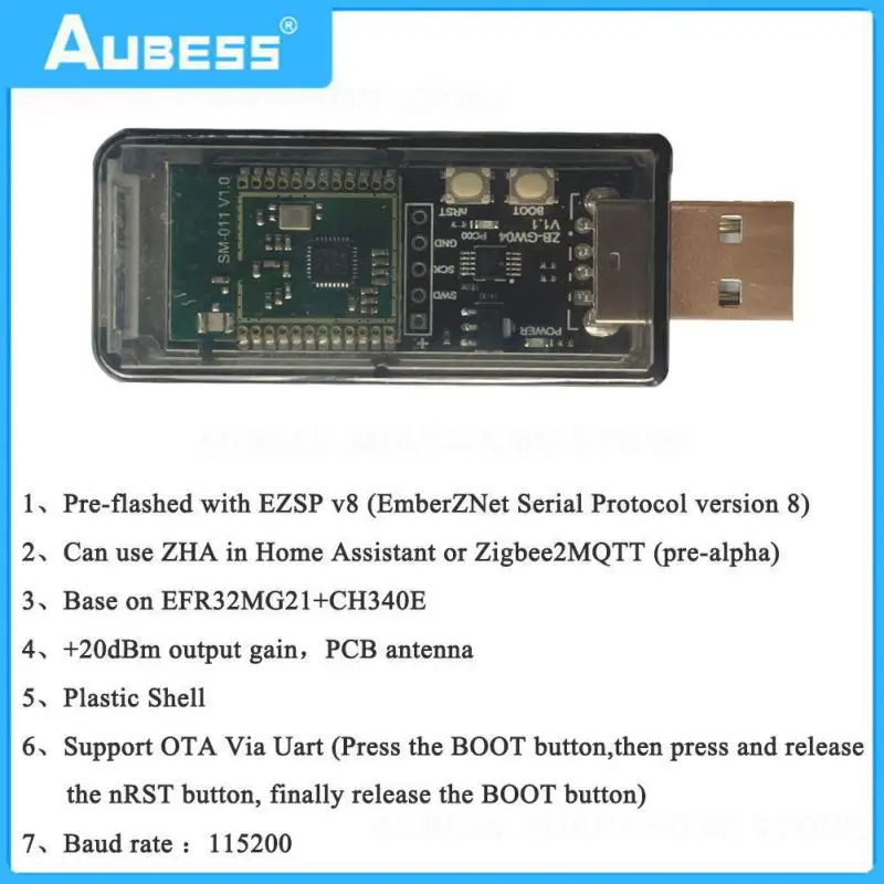 Ewelink-Mini-M-dulo-Chip-Dongle-USB-Sem-Fio-Hub-Open-Source-Zigbee-3-0 ...